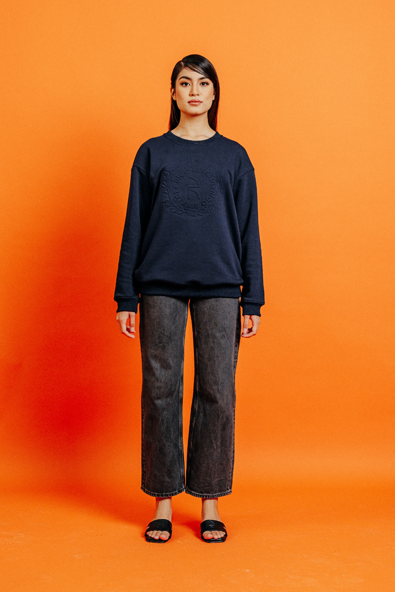 Cleo Sweatshirt in Navy Blue – Rico Rinaldi